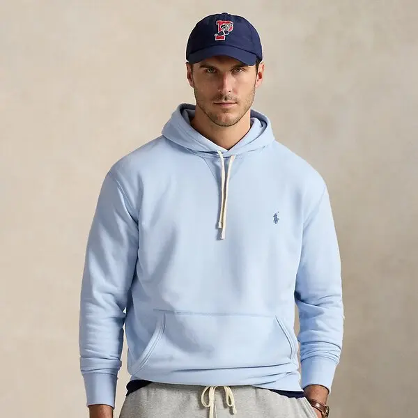 Ralph Lauren Rl Fleece Hoodie - Southport Blue | Editorialist